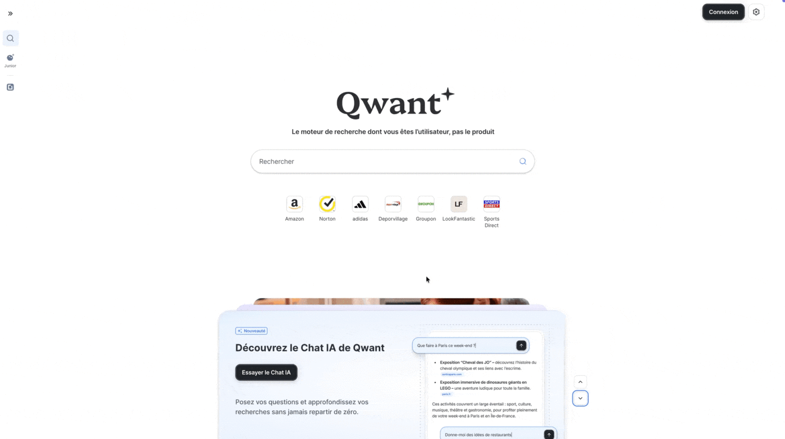 Qwant lance le Chat IA : une nouvelle façon d’explorer le web - Better Web